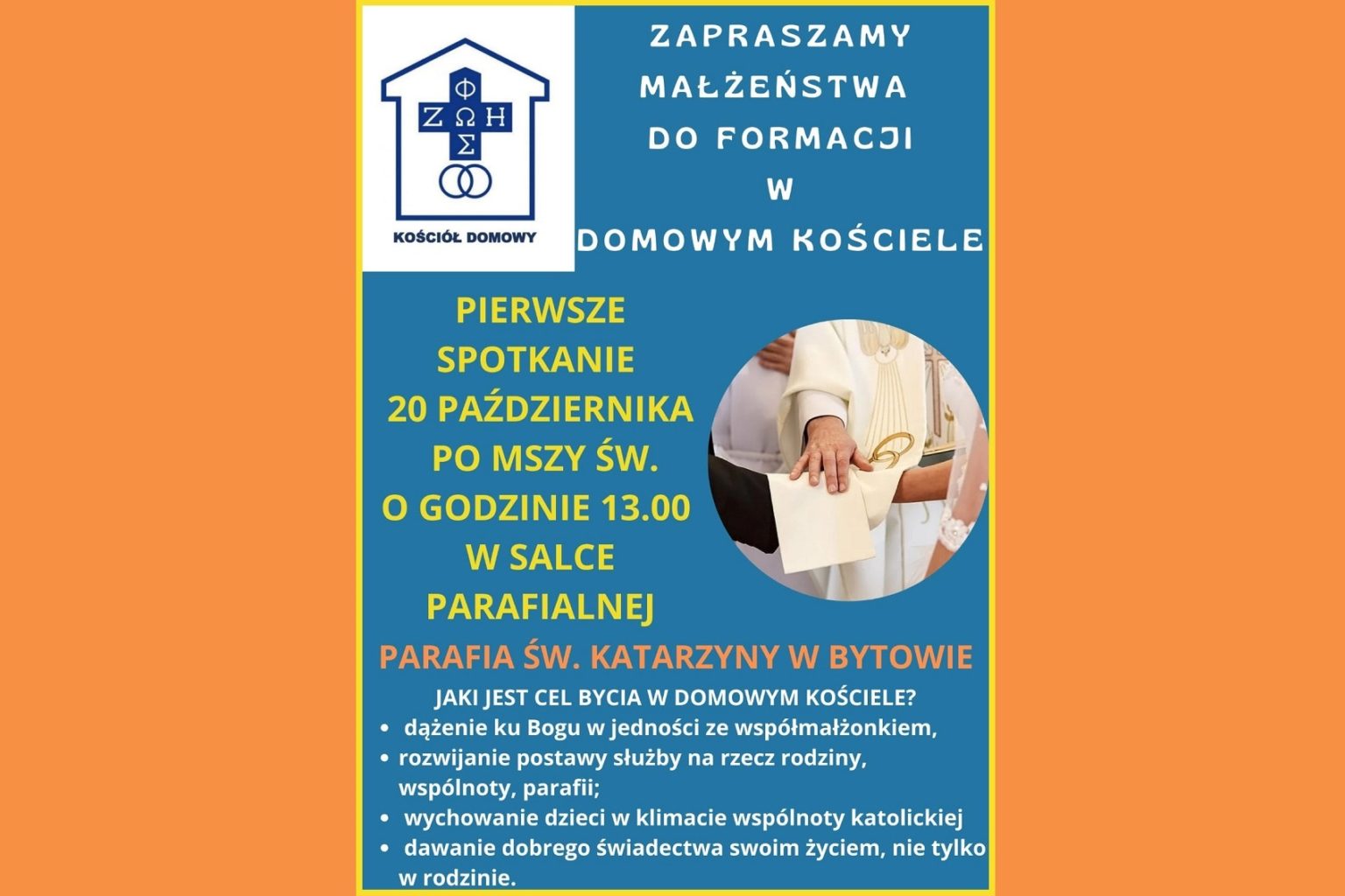 Bytów: Formacja małżonków w Domowym Kościele – zaproszenie - 14 ... Bytów: Formacja małżonków w Domowym Kościele – zaproszenie - 14 ...
